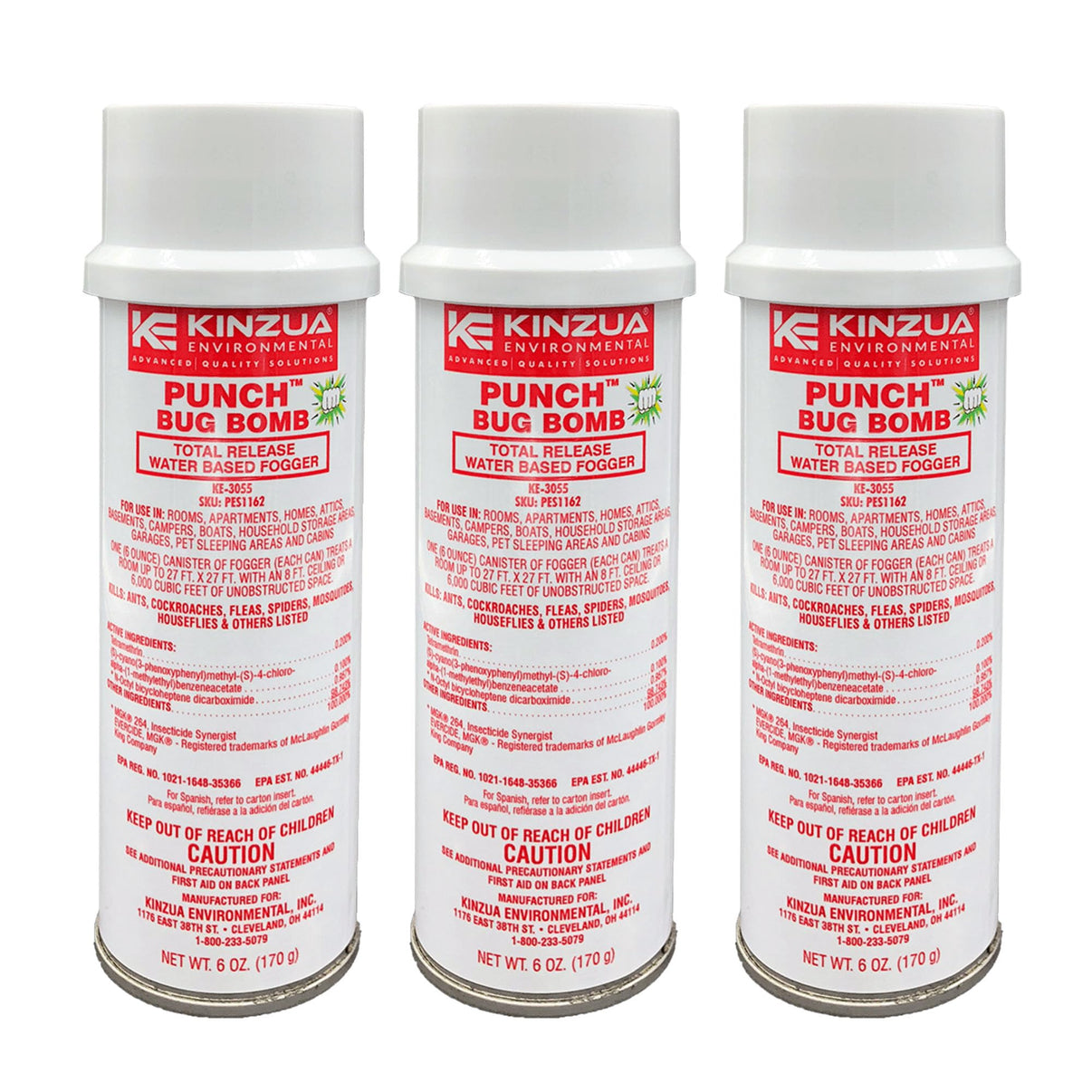 Punch Bug Bomb Insect Fogger | Indoor-Outdoor Bug Fogger – Kinzua ...